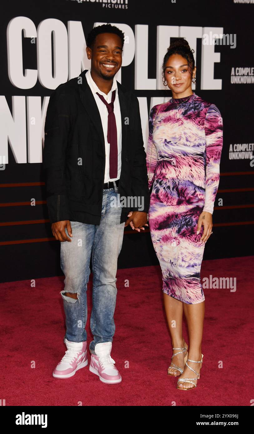 HOLLYWOOD, CALIFORNIA - DECEMBER 10: (L-R) Dexter Darden and Briah ...