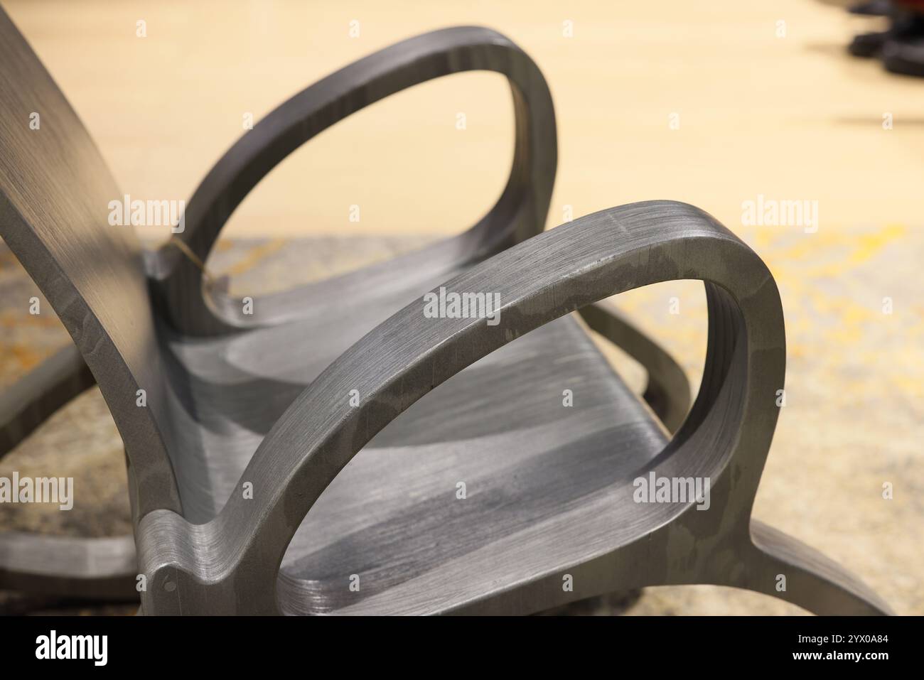 Introducing a Modern Rocking Chair showcasing a Sleek and Stylish ...