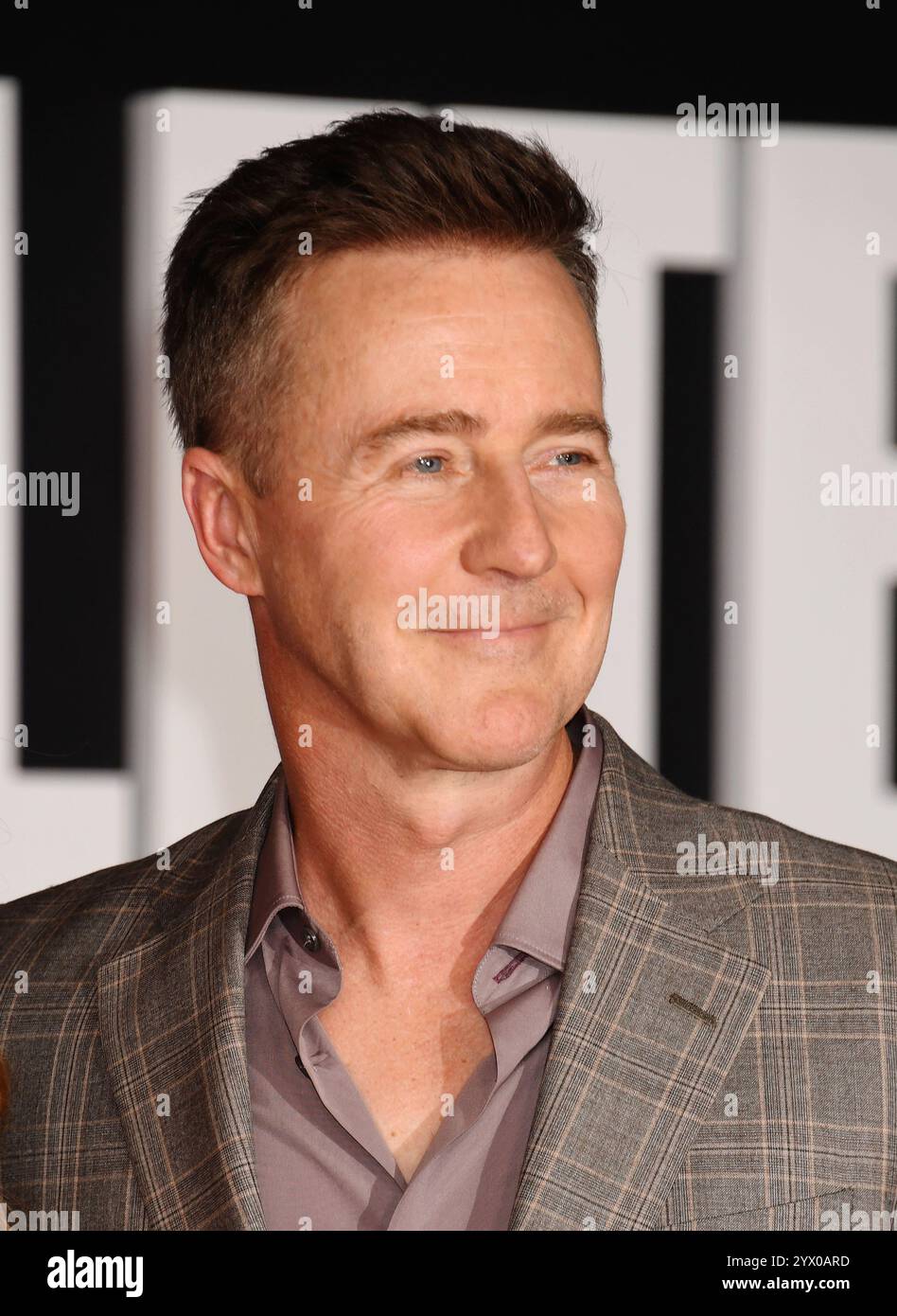 HOLLYWOOD, CALIFORNIA - DECEMBER 10: Ed Norton attends the Los Angeles ...