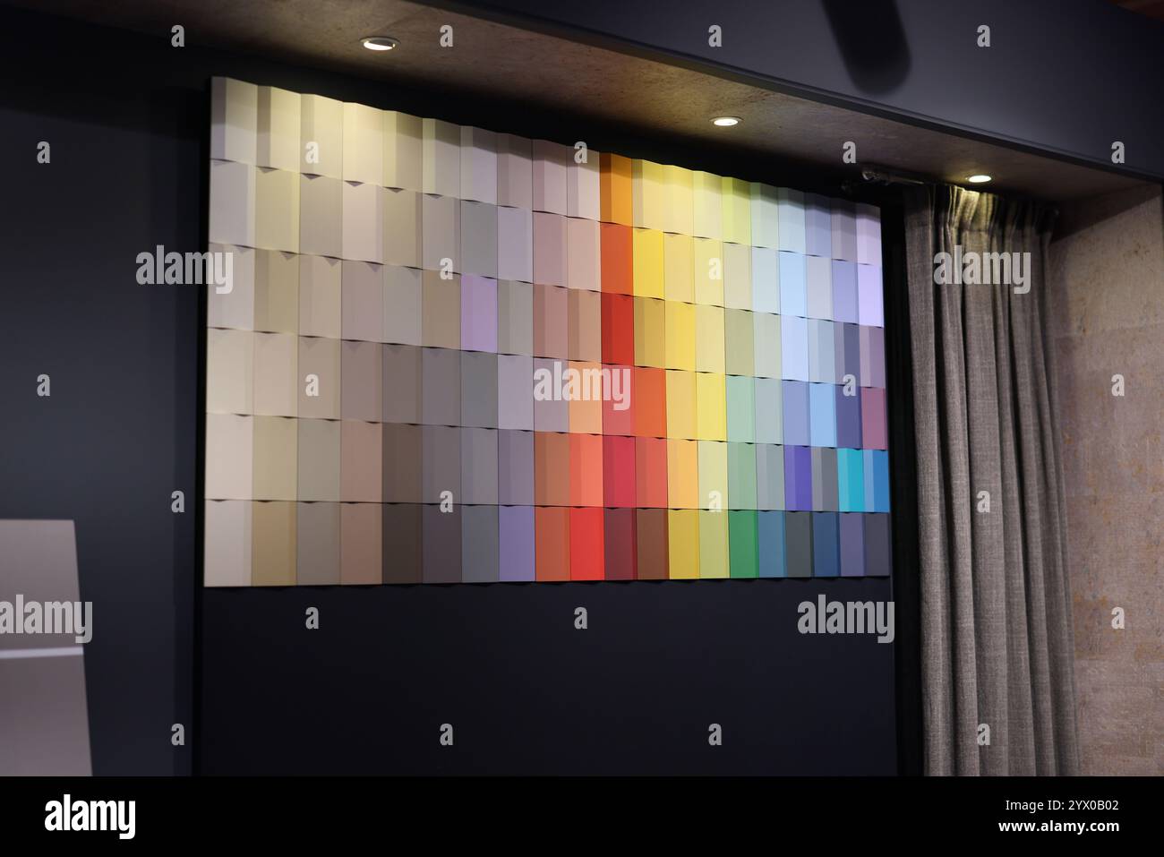 Explore a Color Palette Display for Interior Design Inspiration and ...
