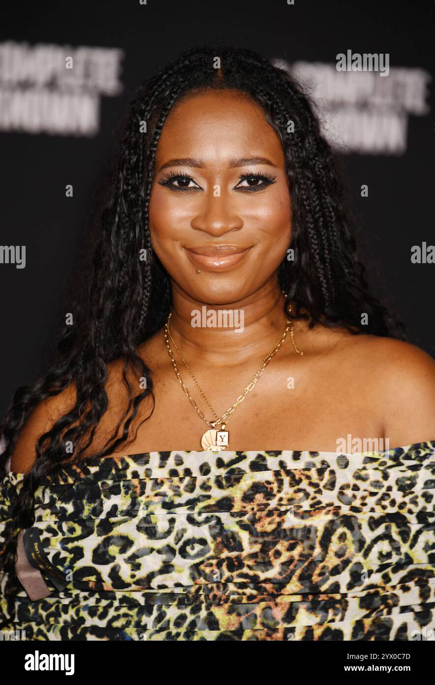 HOLLYWOOD, CALIFORNIA - DECEMBER 10: Yasmine Sahid attends the Los ...