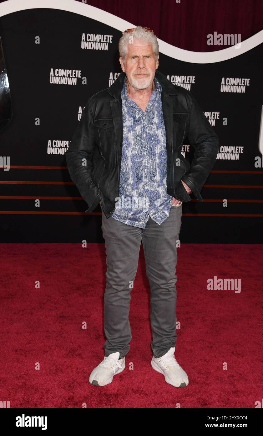 HOLLYWOOD, CALIFORNIA - DECEMBER 10: Ron Perlman attends the Los ...