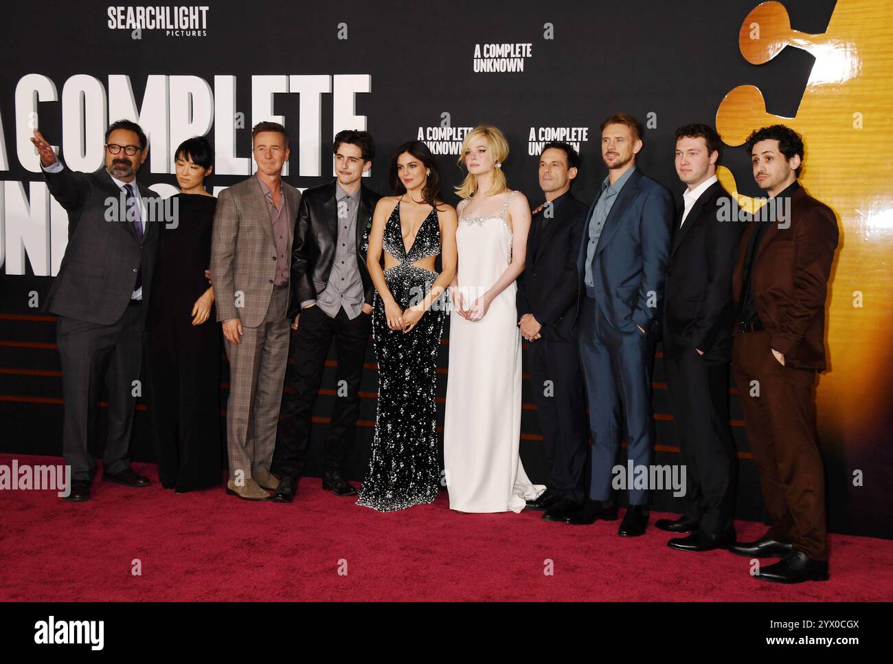 HOLLYWOOD, CALIFORNIA - DECEMBER 10: (L-R) James Mangold, Eriko Hatsune ...