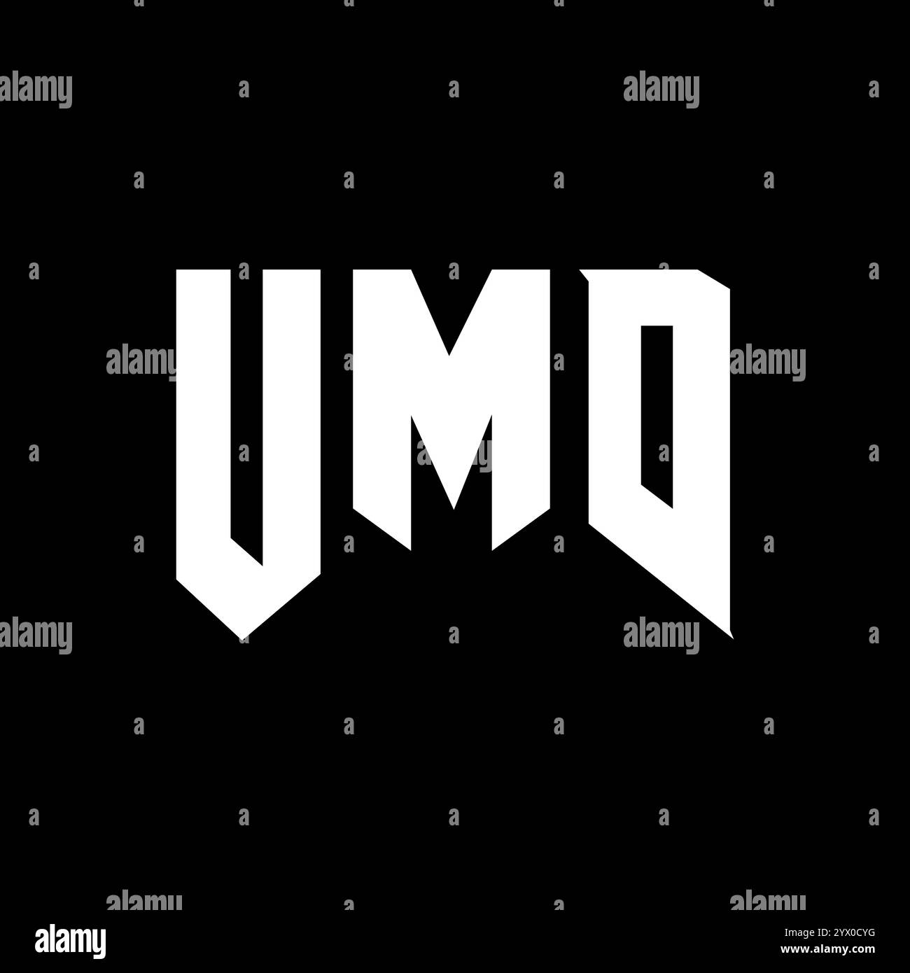 Umd Letter Logo Design For Technology Company Umd Logo Design Black