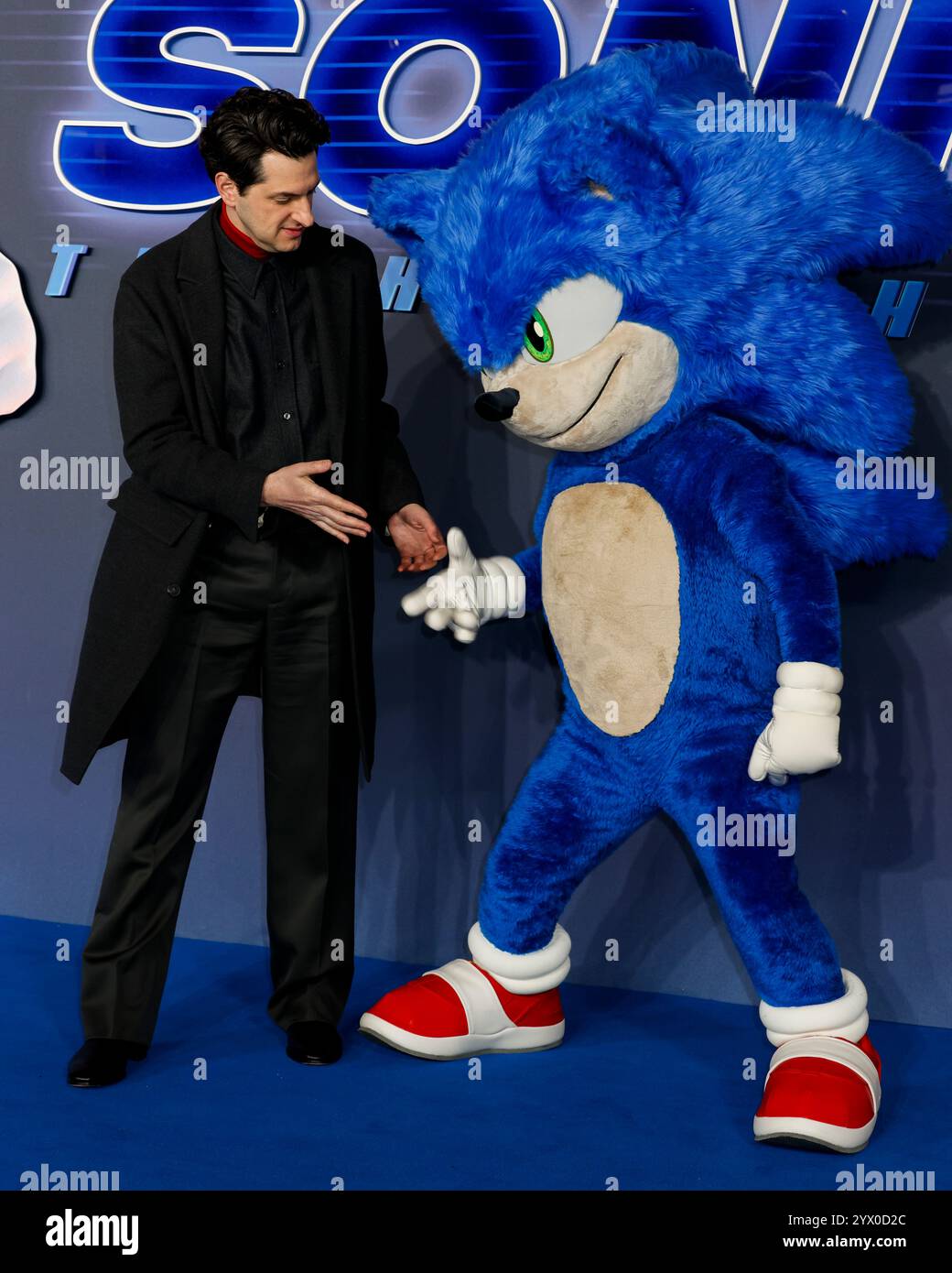 London, UK. 10th Dec, 2024. Ben Schwartz attends the Sonic The Hedgehog ...