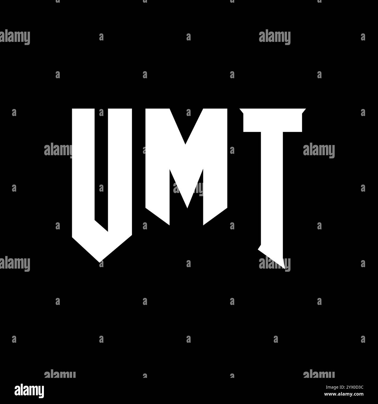 UMT letter logo design for technology company. UMT logo design black ...