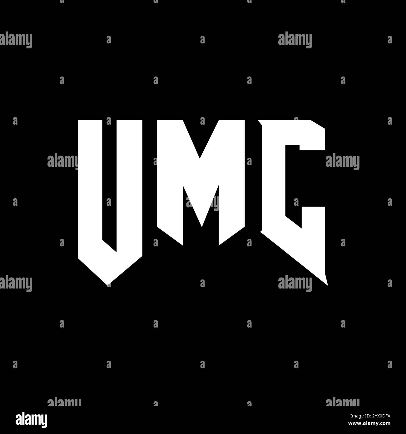 UMC letter logo design for technology company. UMC logo design black ...