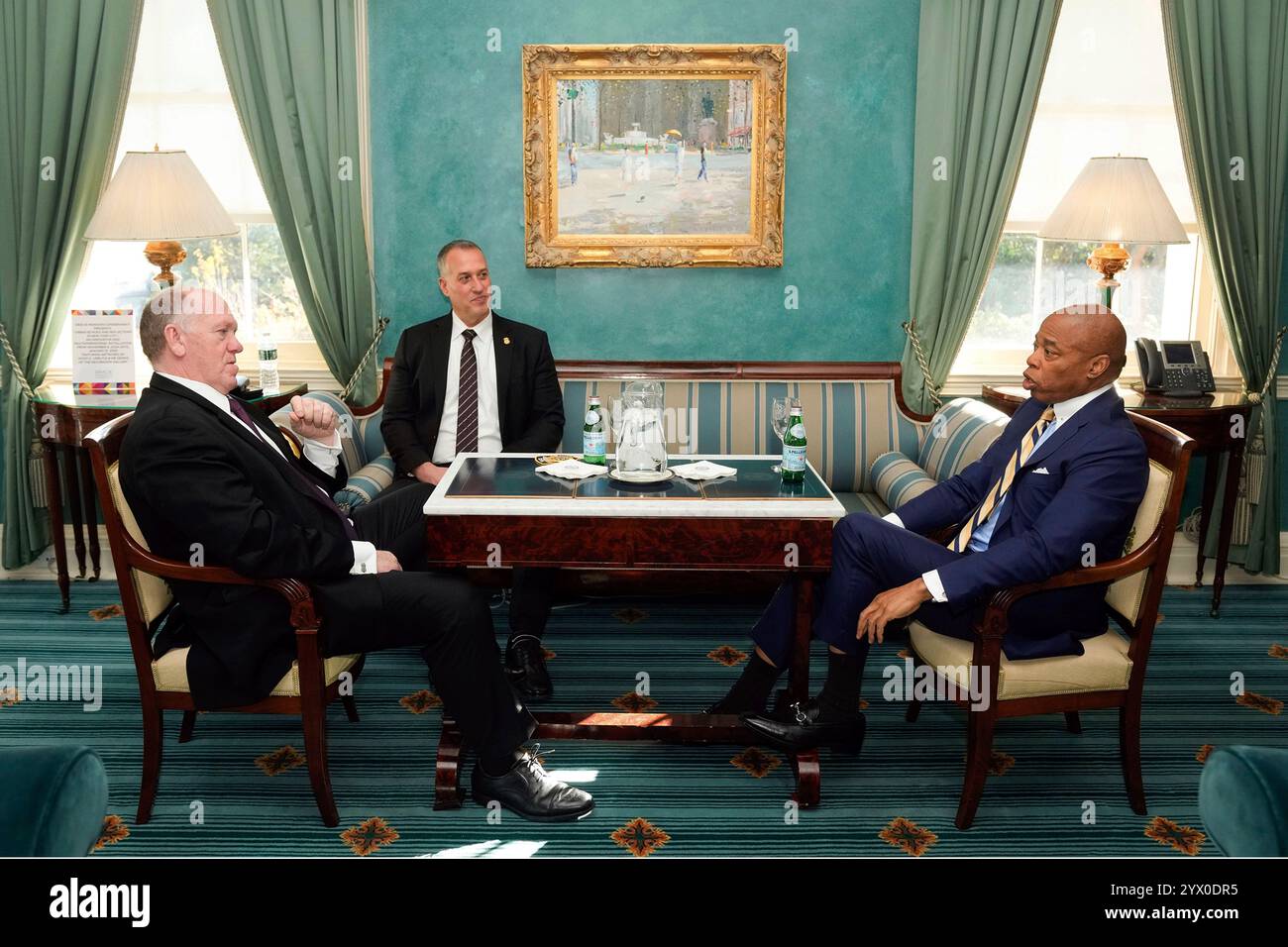 This image provided by the Office of the New York Mayor shows New York ...