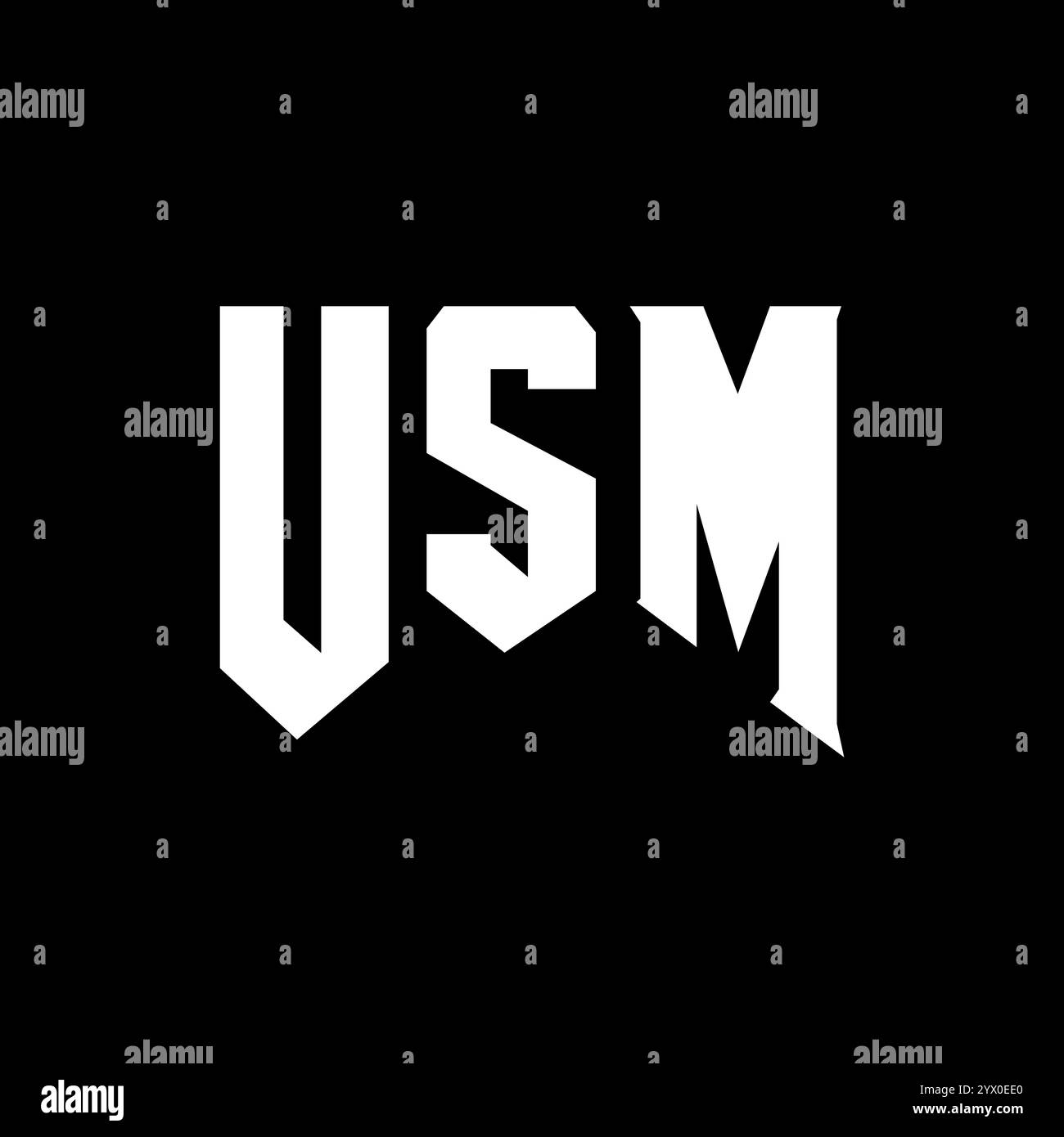 Usm business company logo hi-res stock photography and images - Alamy