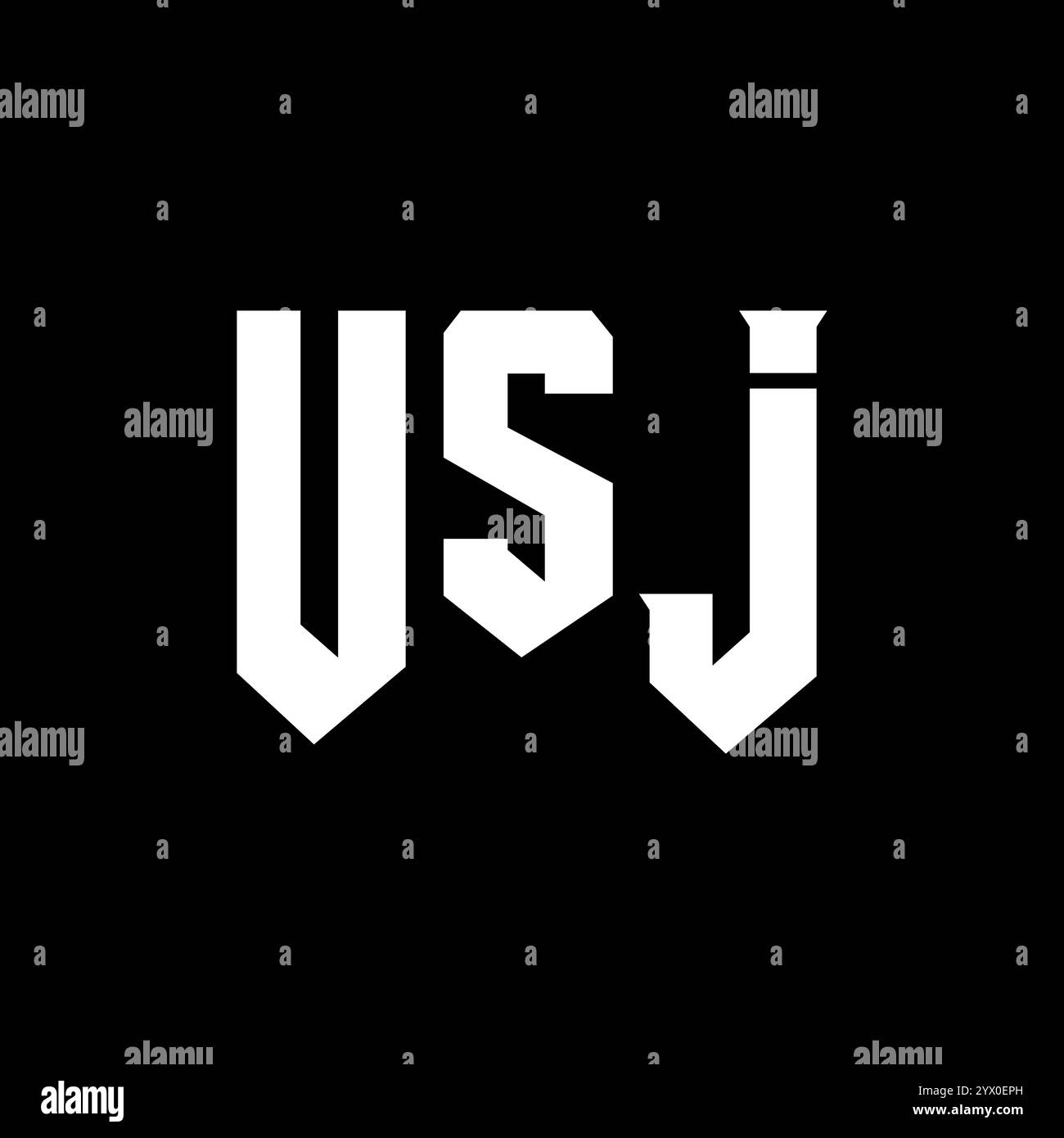 Usj business company logo hi-res stock photography and images - Alamy