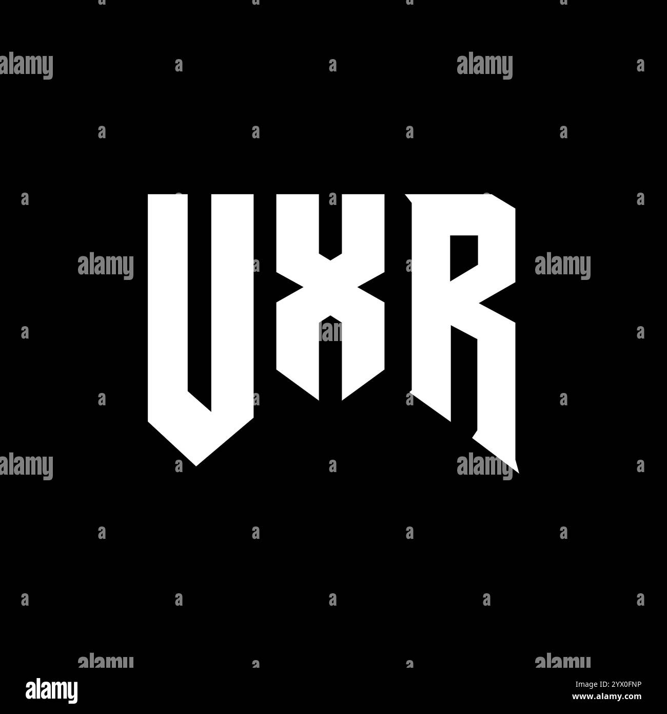 Uxr minimalist logo hi-res stock photography and images - Alamy