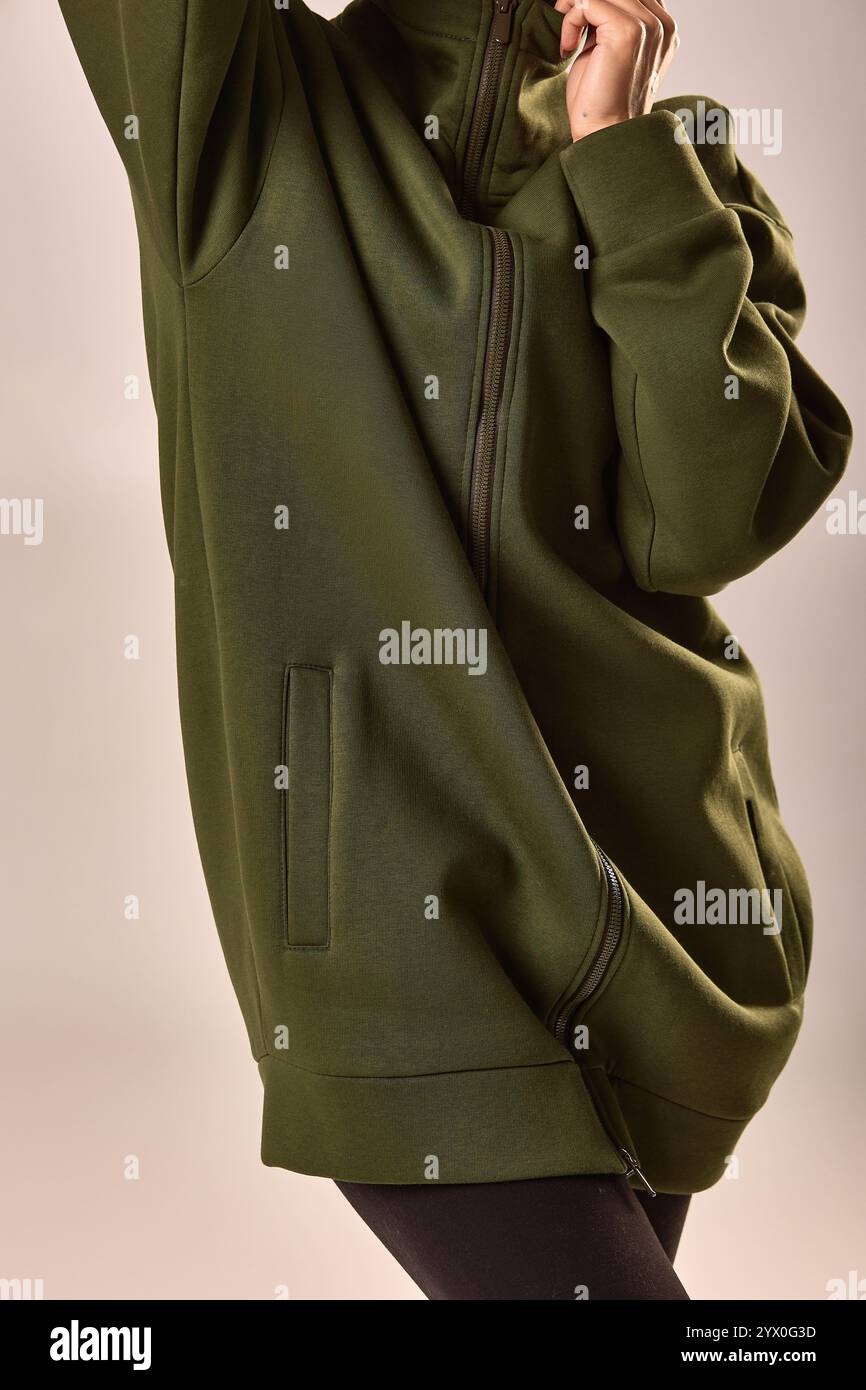 Cozy oversized jacket hi-res stock photography and images - Alamy