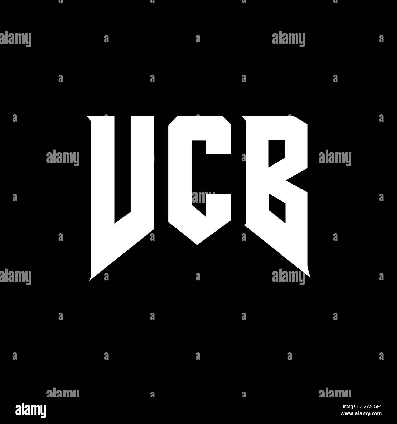 VCB letter logo design for technology company. VCB logo design black ...