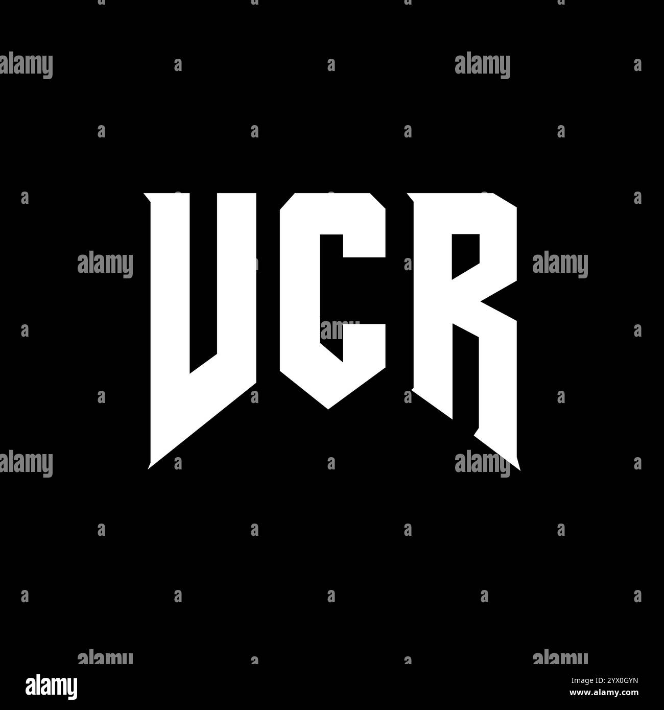VCR letter logo design for technology company. VCR logo design black ...