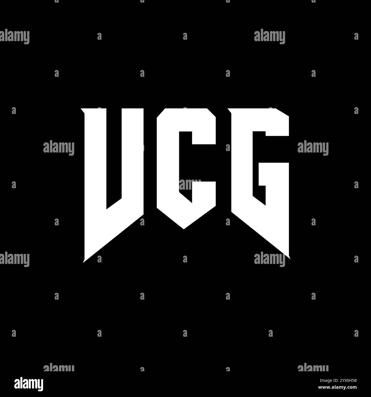 VCG letter logo design for technology company. VCG logo design black ...