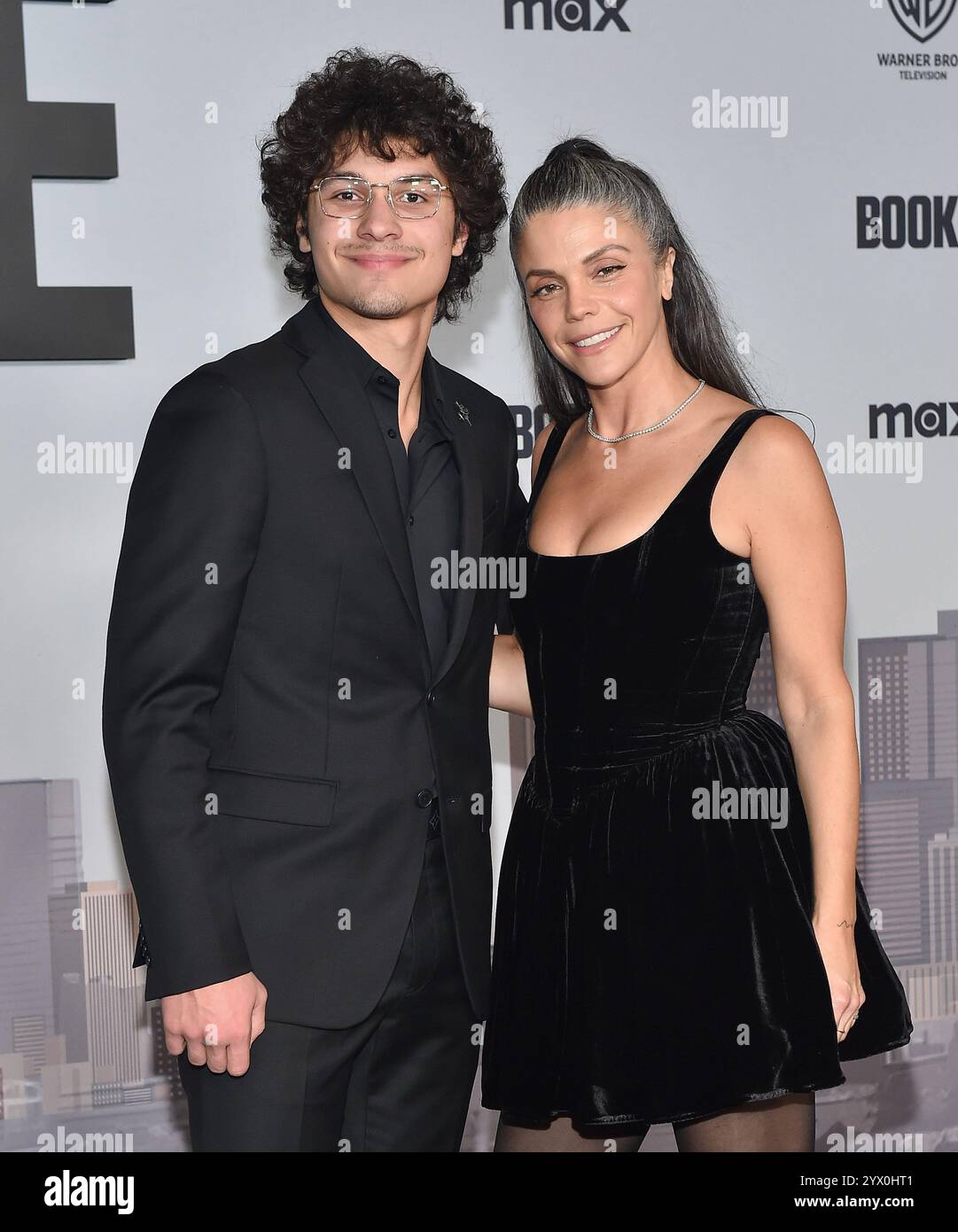 West Hollywood, USA. 12th Dec, 2024. Vanessa Ferlito and son Vince ...