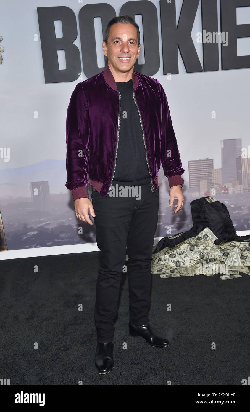 West Hollywood, USA. 12th Dec, 2024. Sebastian Maniscalco arriving to ...