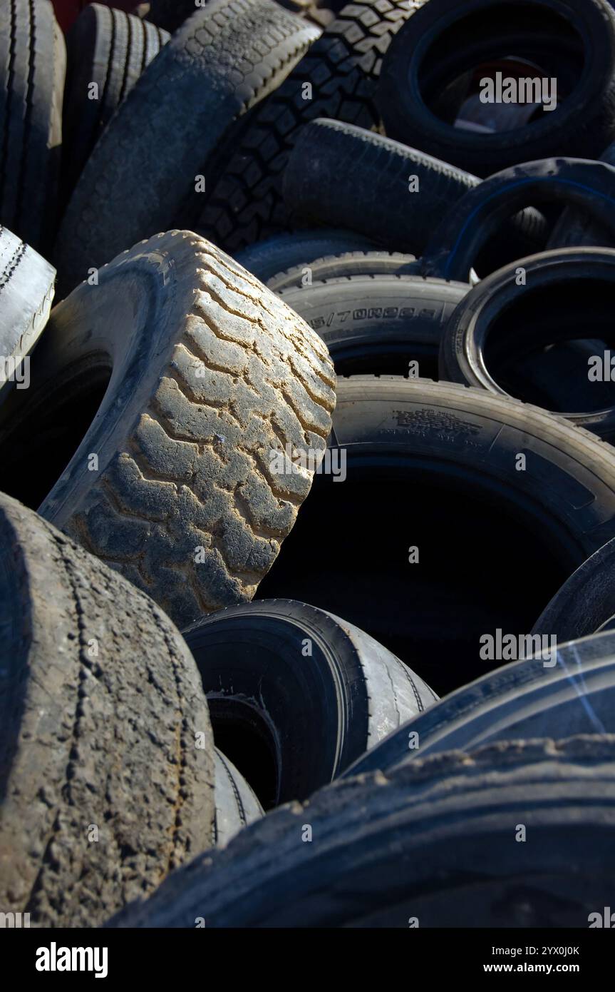 Many used tires hi-res stock photography and images - Alamy
