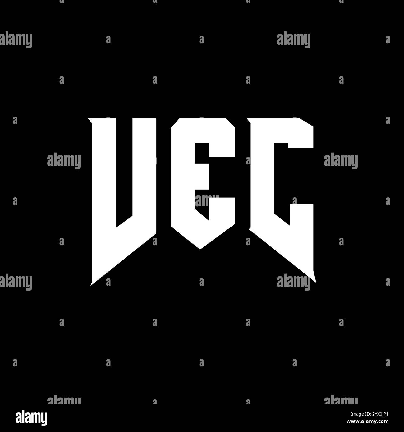 VEC letter logo design for technology company. VEC logo design black ...