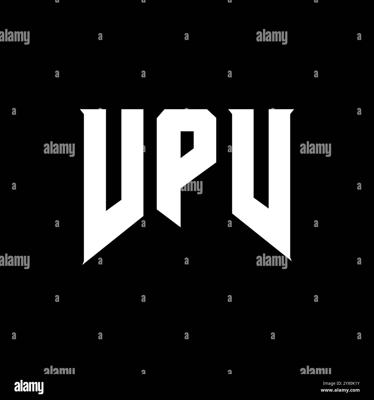 VPV letter logo design for technology company. VPV logo design black ...