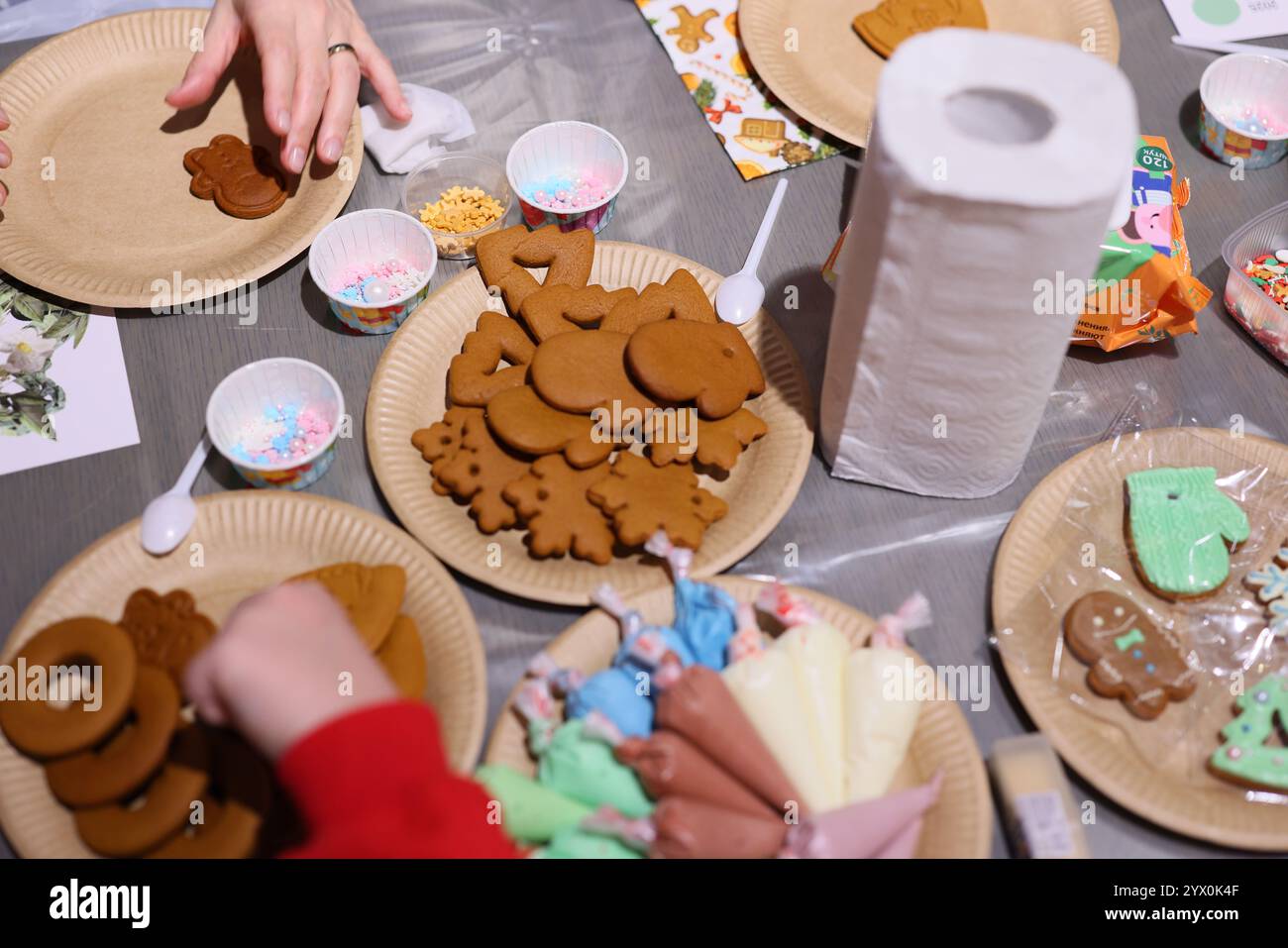 Engage in a Festive Gingerbread Cookie Decorating Activity for all ages ...