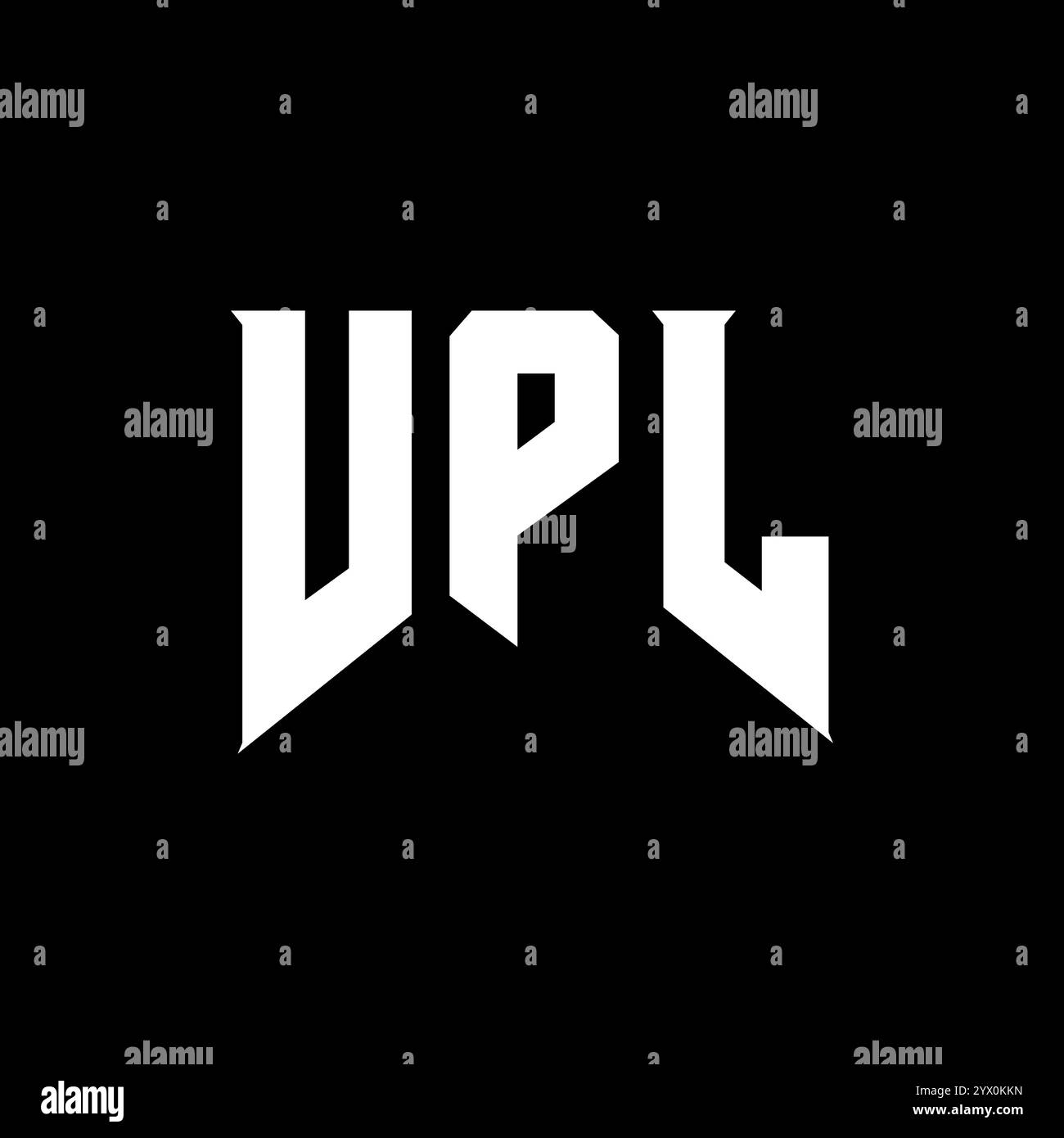 VPL letter logo design for technology company. VPL logo design black ...