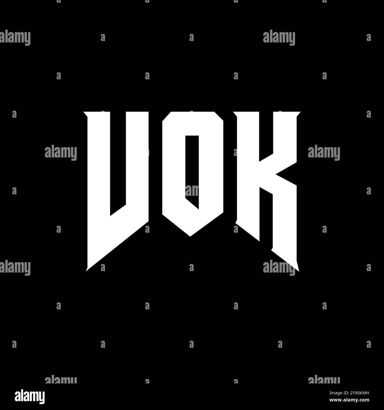 Vok logo design hi-res stock photography and images - Alamy