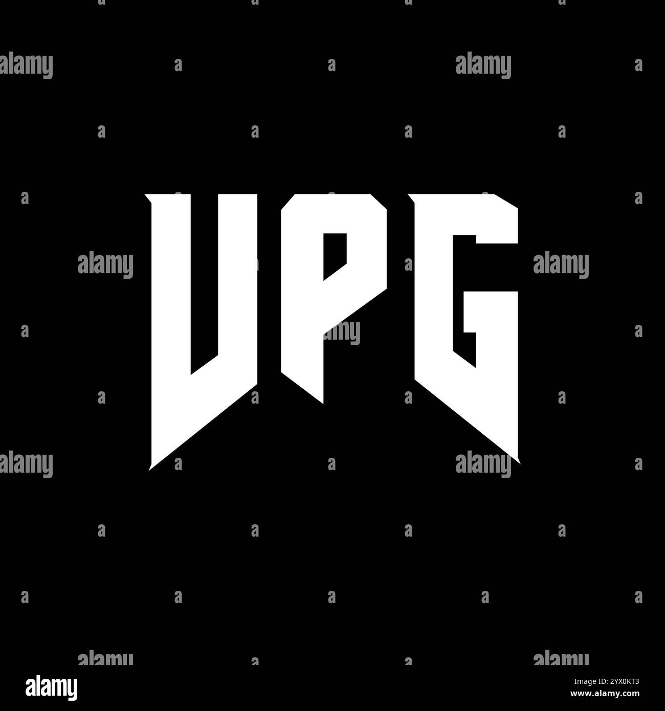 Vpg logo design Stock Vector Images - Alamy