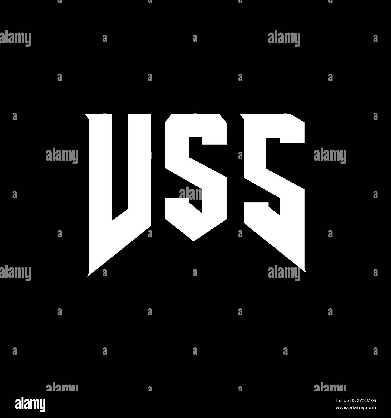 VSS letter logo design for technology company. VSS logo design black ...