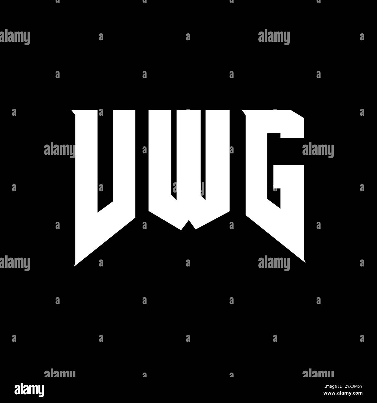 VWG letter logo design for technology company. VWG logo design black ...