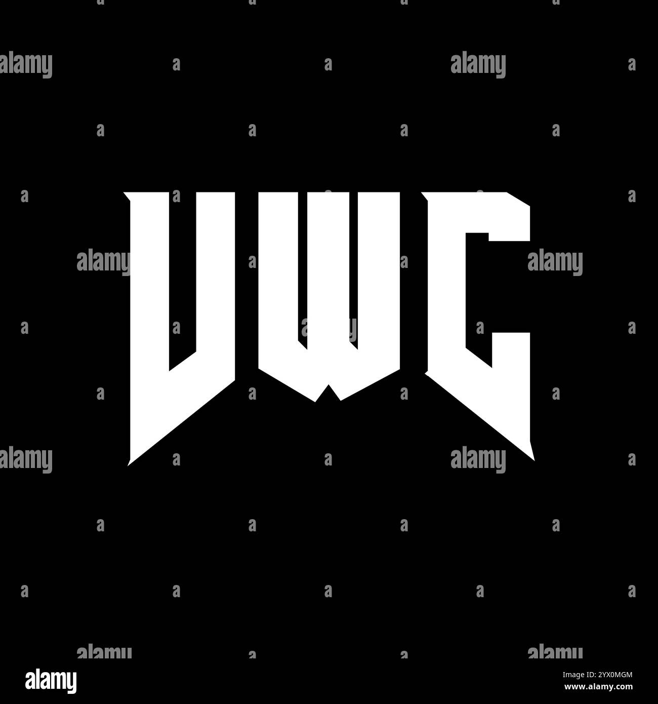 VWC letter logo design for technology company. VWC logo design black ...