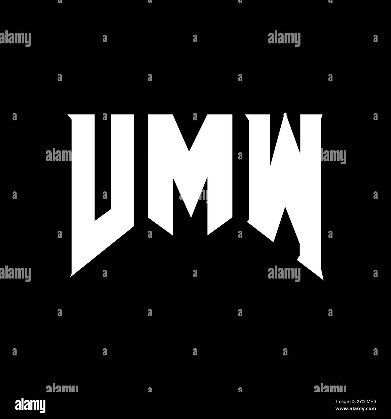 VMW letter logo design for technology company. VMW logo design black ...