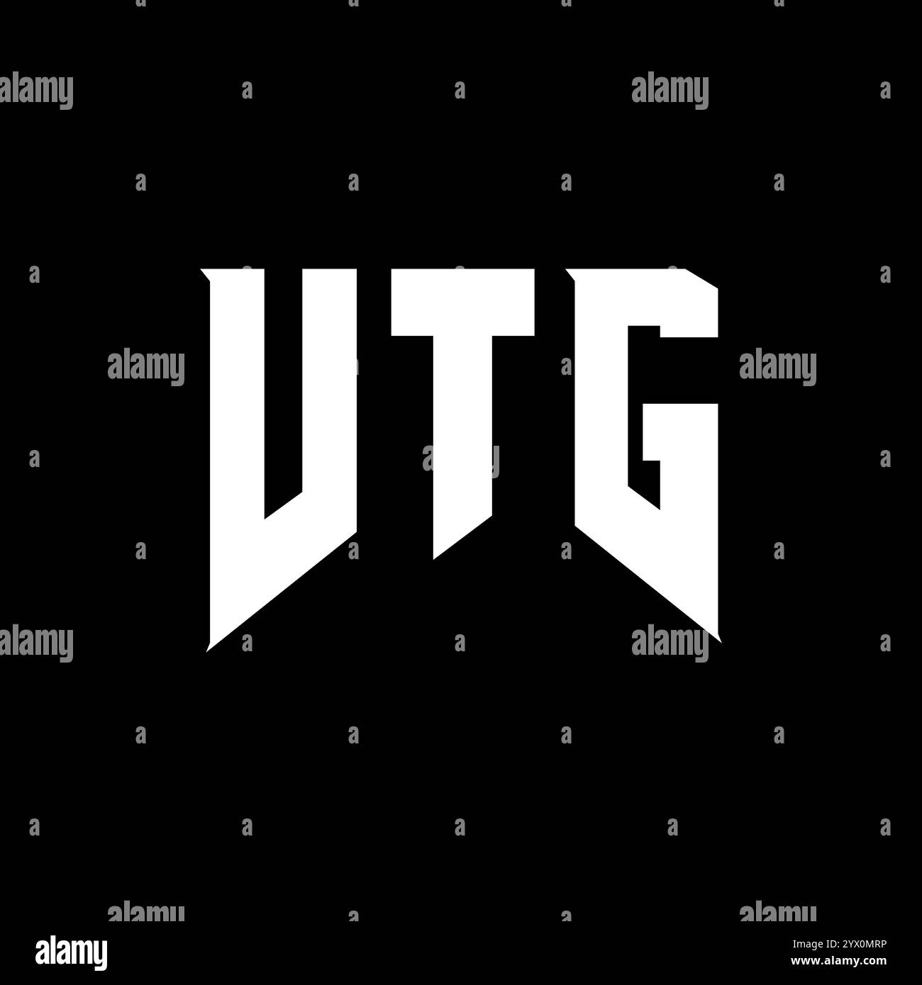 VTG letter logo design for technology company. VTG logo design black ...