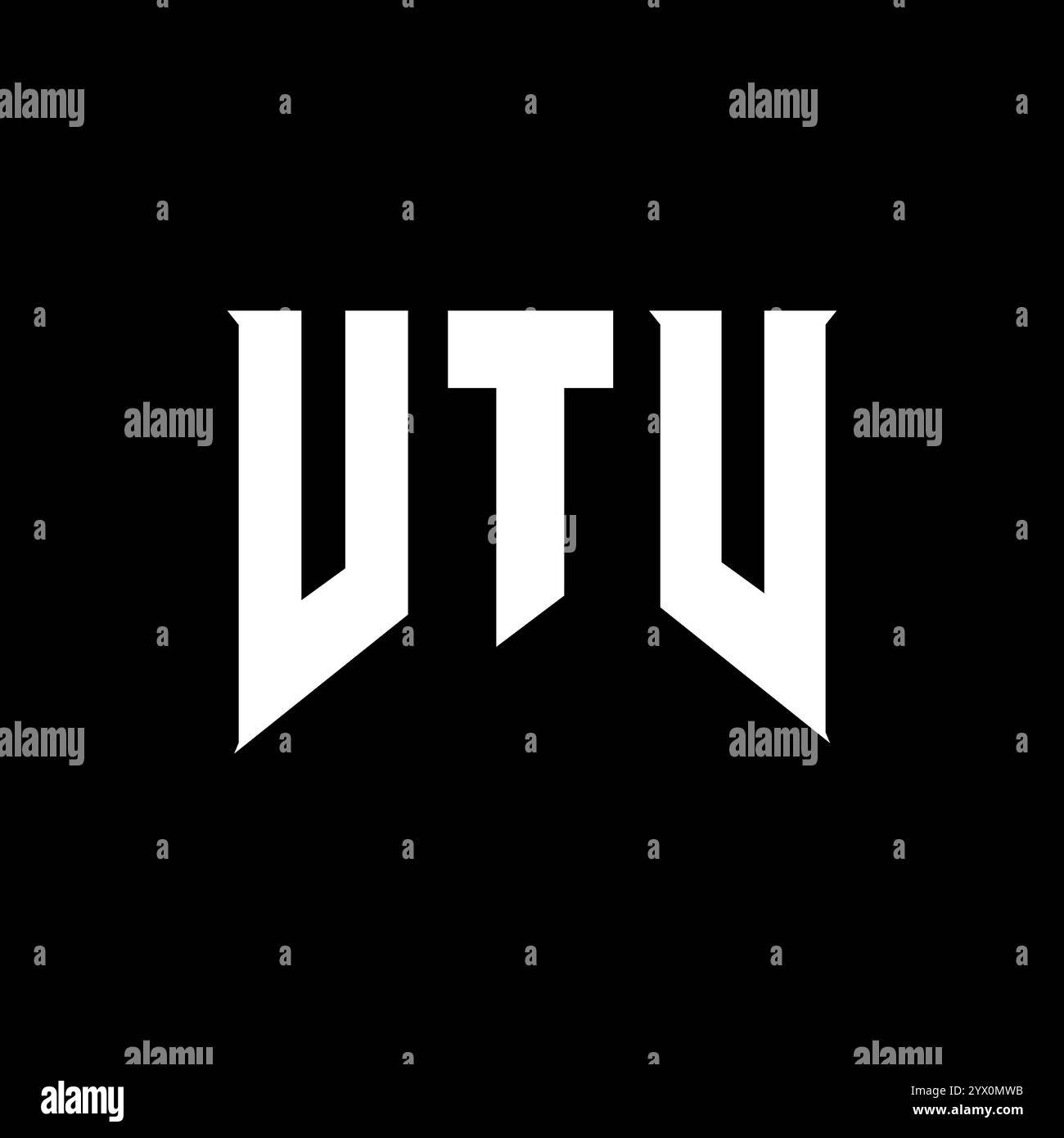 VTV letter logo design for technology company. VTV logo design black ...