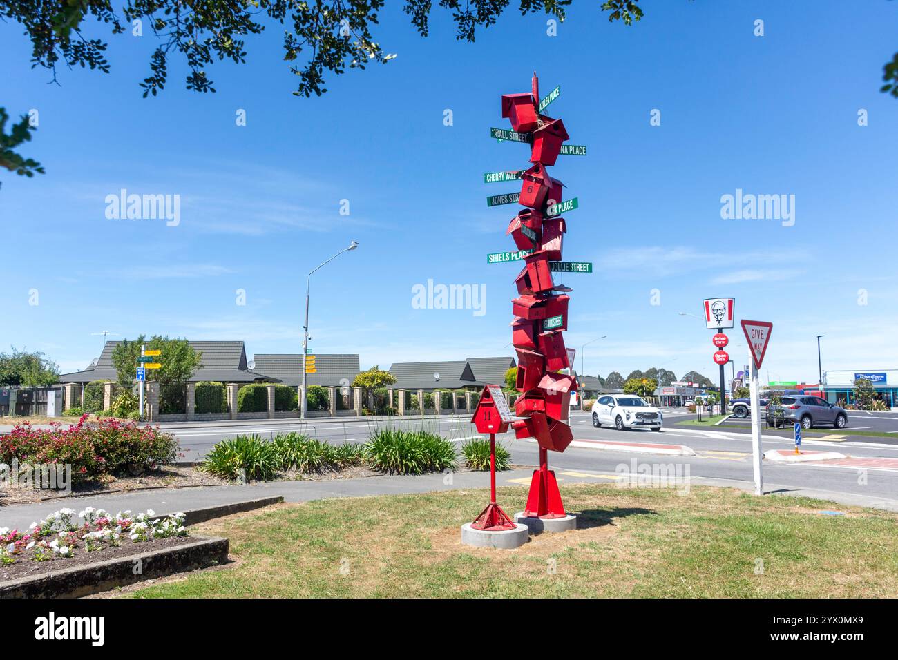 Kaiapoi Letterbox Sculpture, Williams Street, Kaiapoi, Canterbury ...