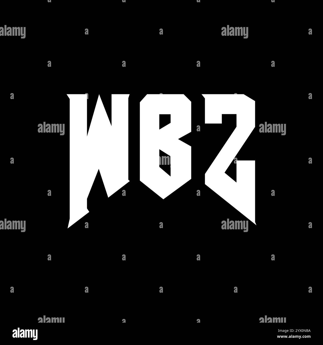 Wbz logo design hi-res stock photography and images - Alamy