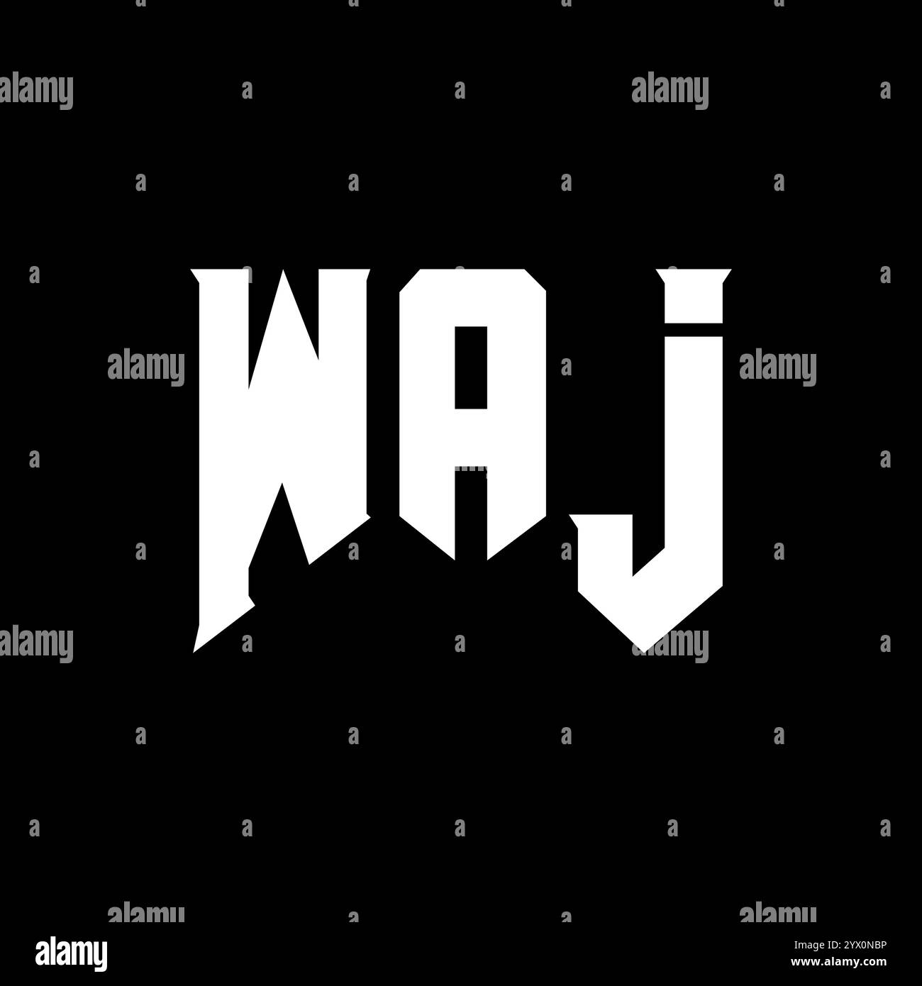 Waj minimalist logo hi-res stock photography and images - Alamy