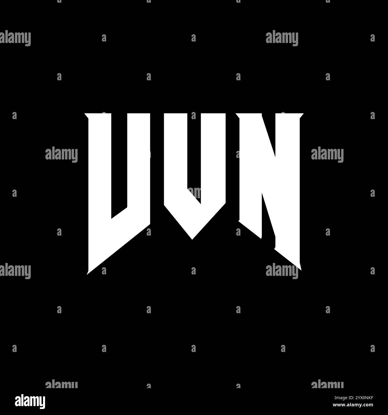 VVN letter logo design for technology company. VVN logo design black ...