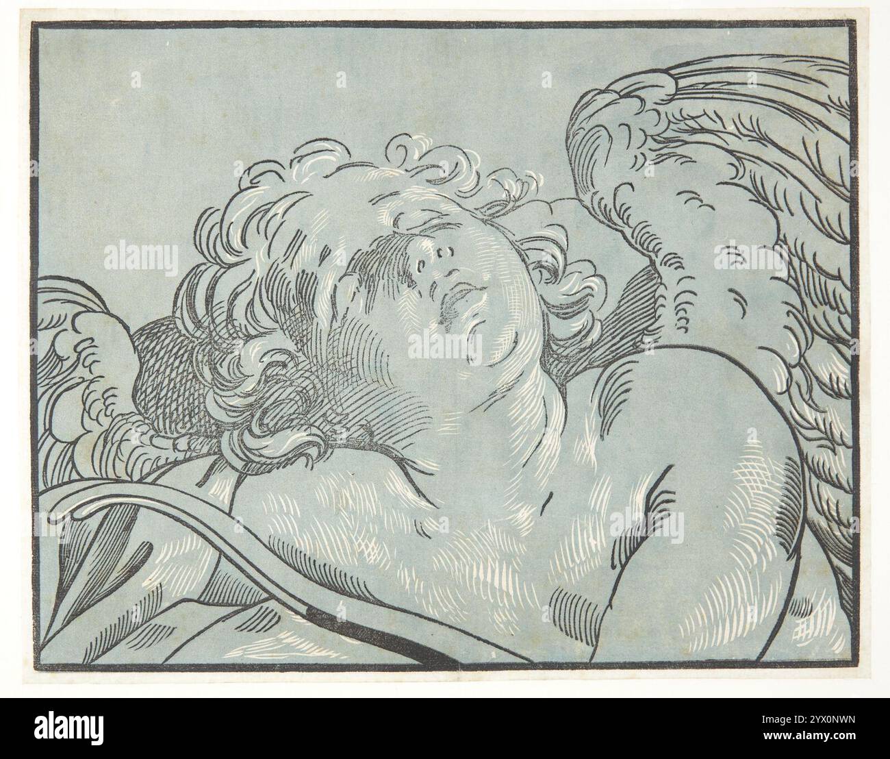 Bartolommeo Coriolano, Sovende amorin Stock Photo - Alamy