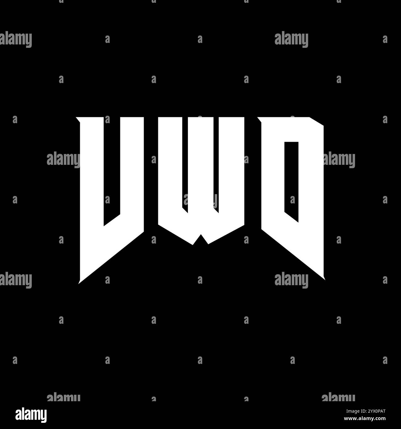VWD letter logo design for technology company. VWD logo design black ...