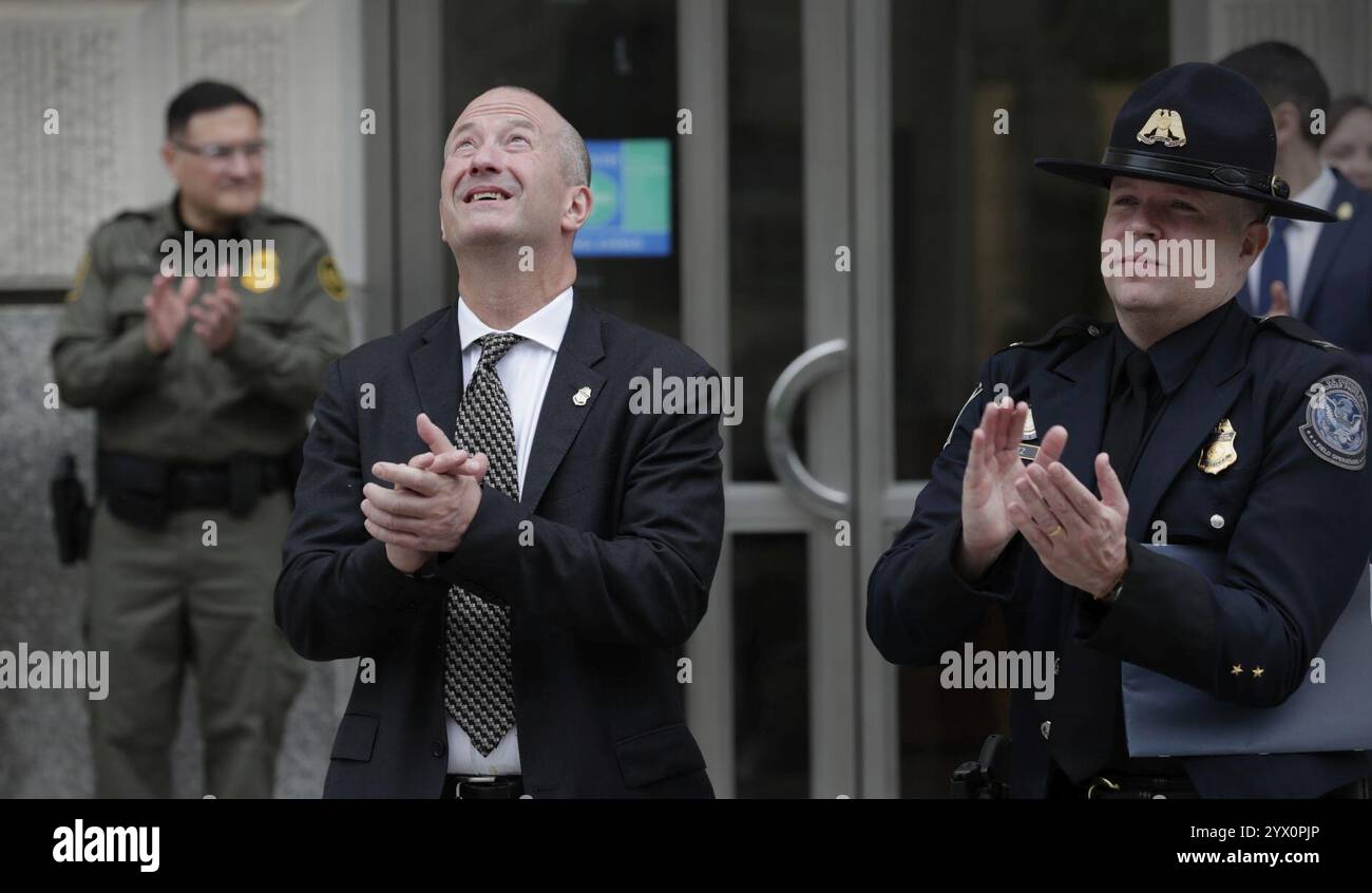 Ceremony to raise the Pride Flag outside of CBP Headquarters in ...