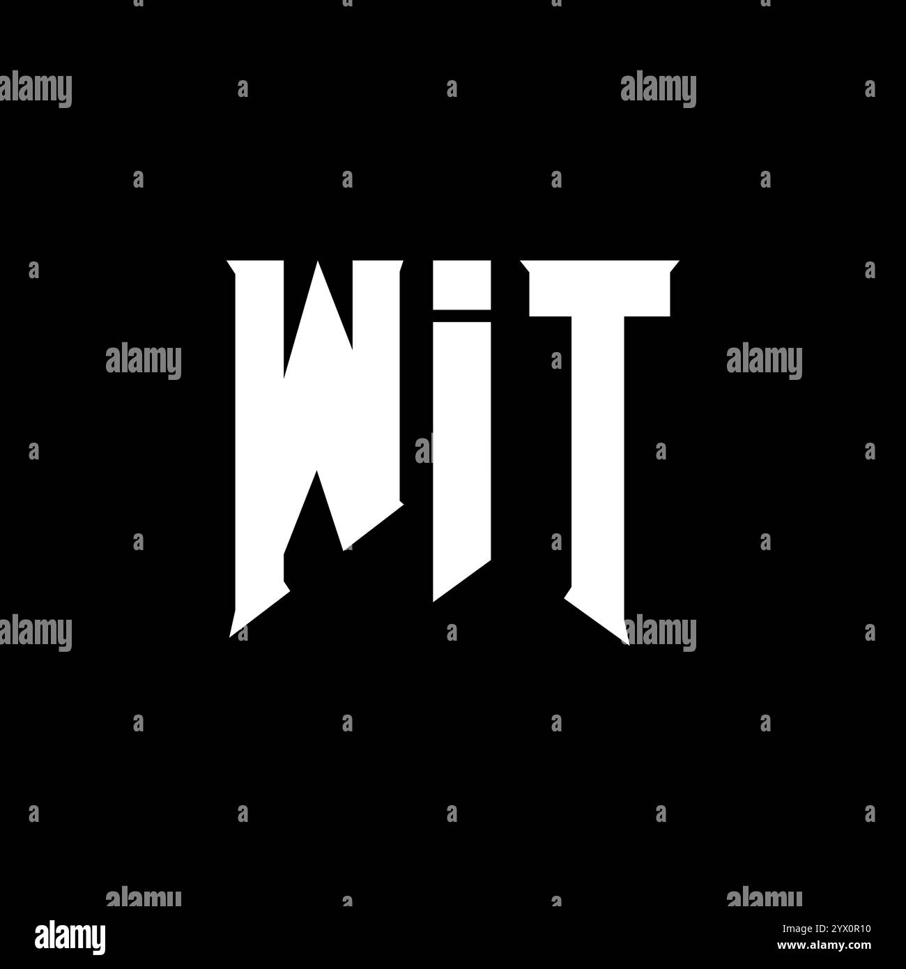Wit tech logo Stock Vector Images - Alamy