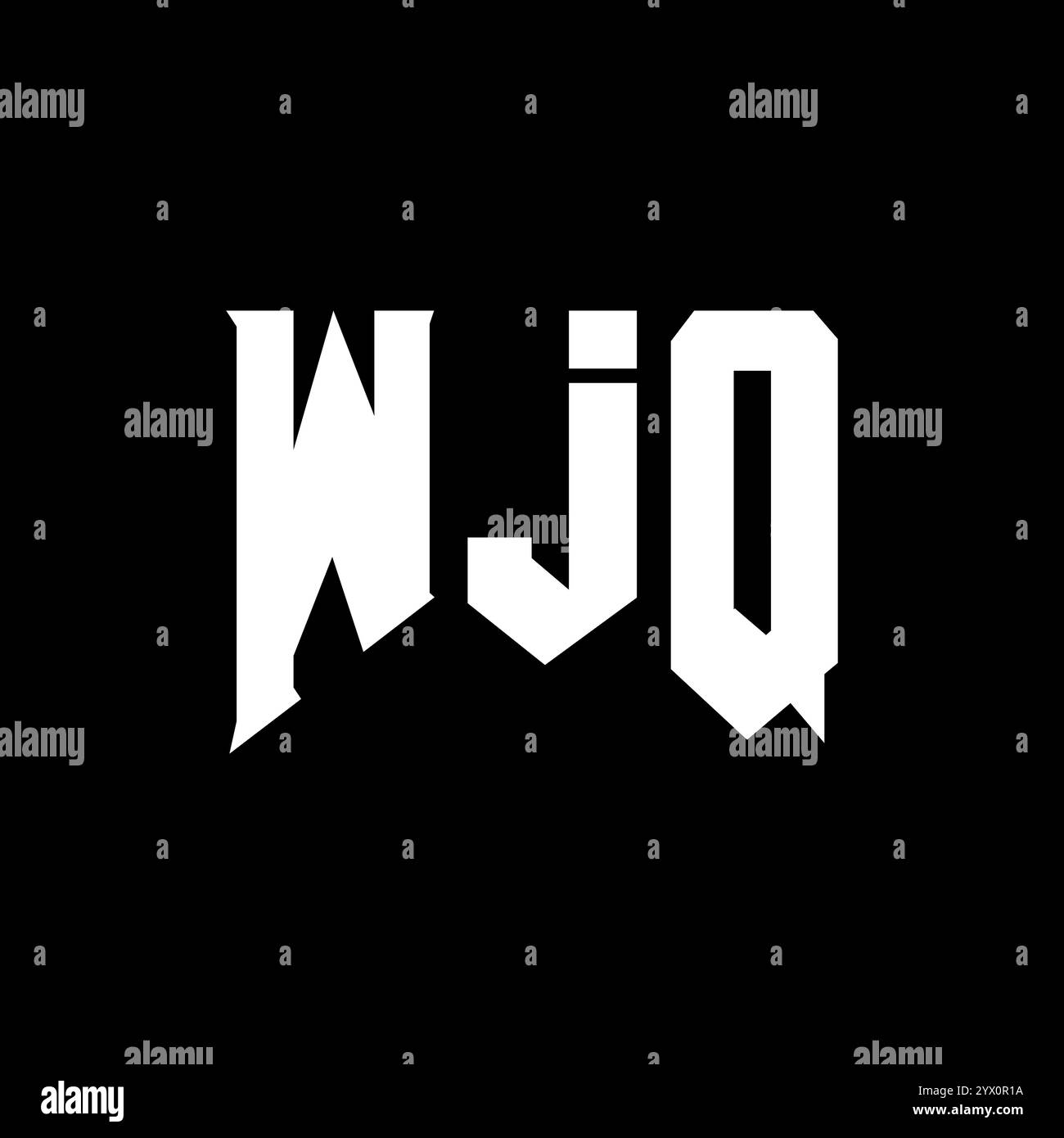 Wjq vector Stock Vector Images - Alamy