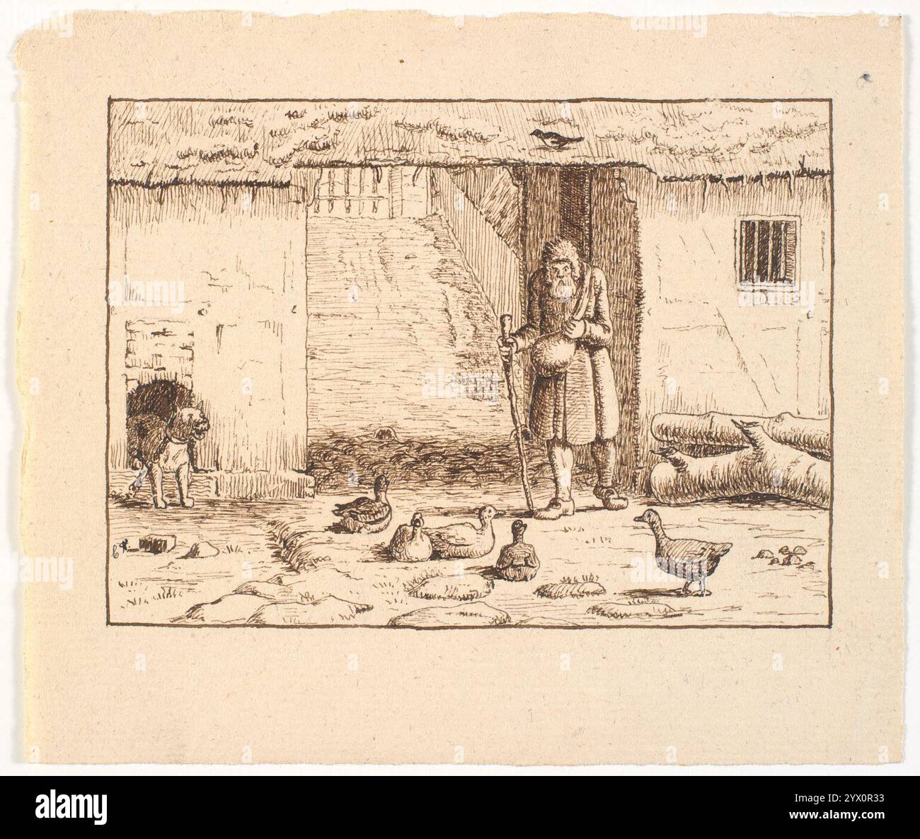 Christen Dalsgaard, Illustration til St St Blicher, De tre ...