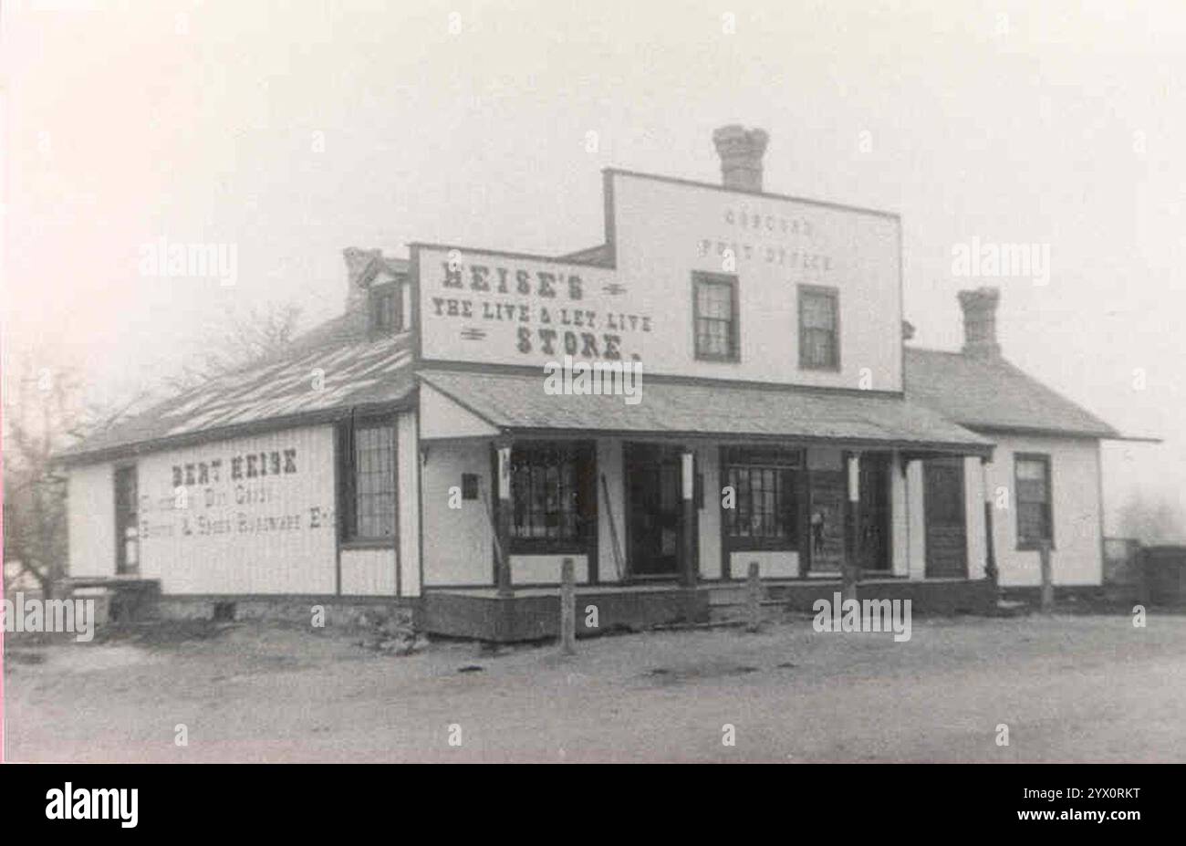 Concord Post Office Established 1854 Stock Photo - Alamy