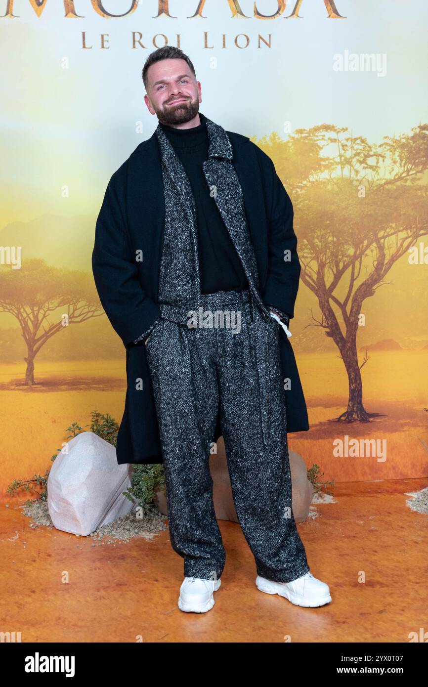 Paris, France. 12th Dec, 2024. Kevin Bonnet alias Keen'V attends the ...