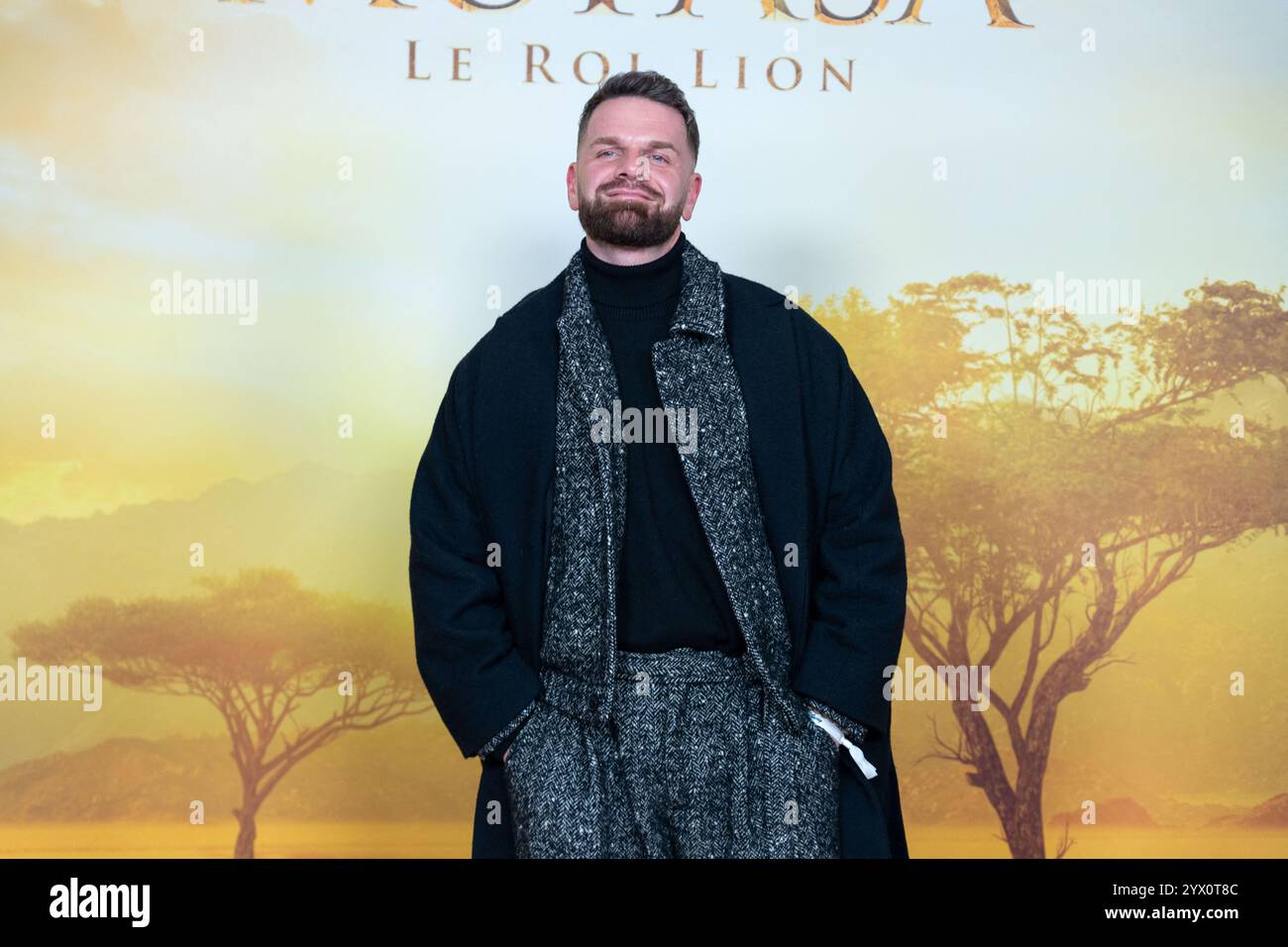 Paris, France. 12th Dec, 2024. Kevin Bonnet alias Keen'V attends the ...