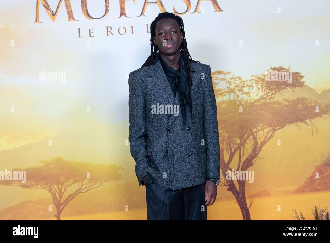Paris, France. 12th Dec, 2024. Mory Sacko attends the Mufasa Premiere ...