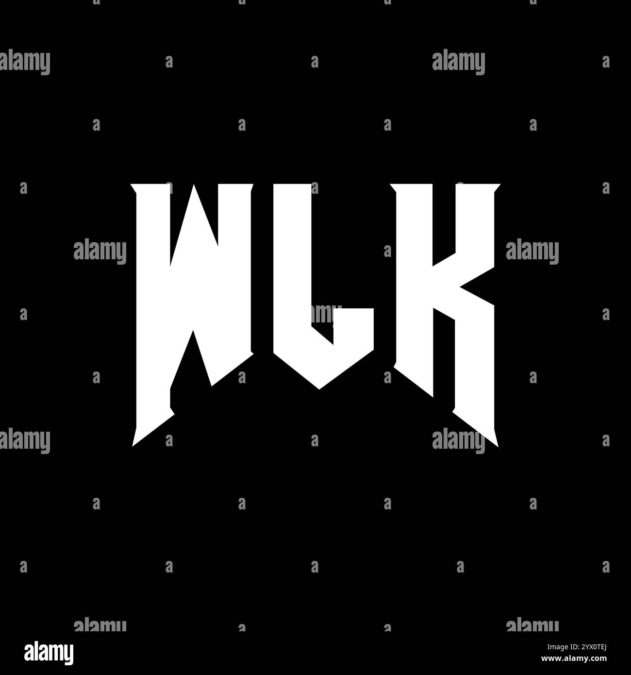 Wlk font Black and White Stock Photos & Images - Alamy