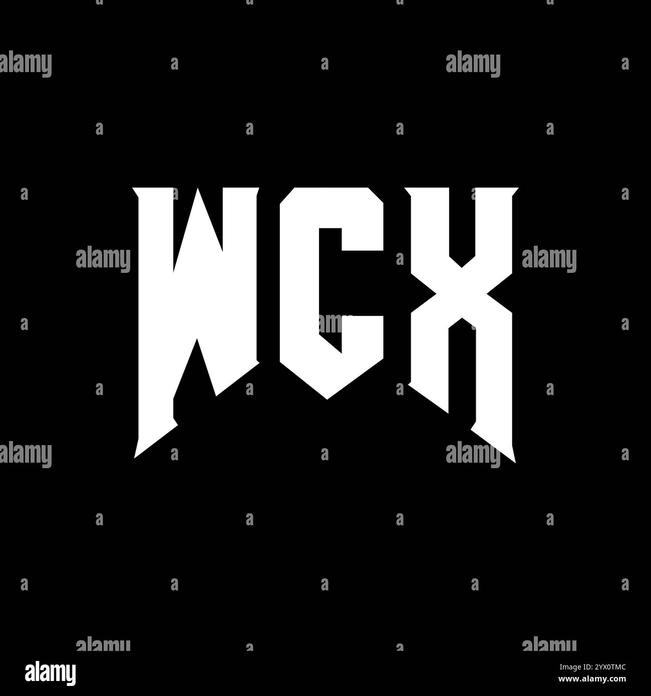 Wcx minimalist logo hi-res stock photography and images - Alamy